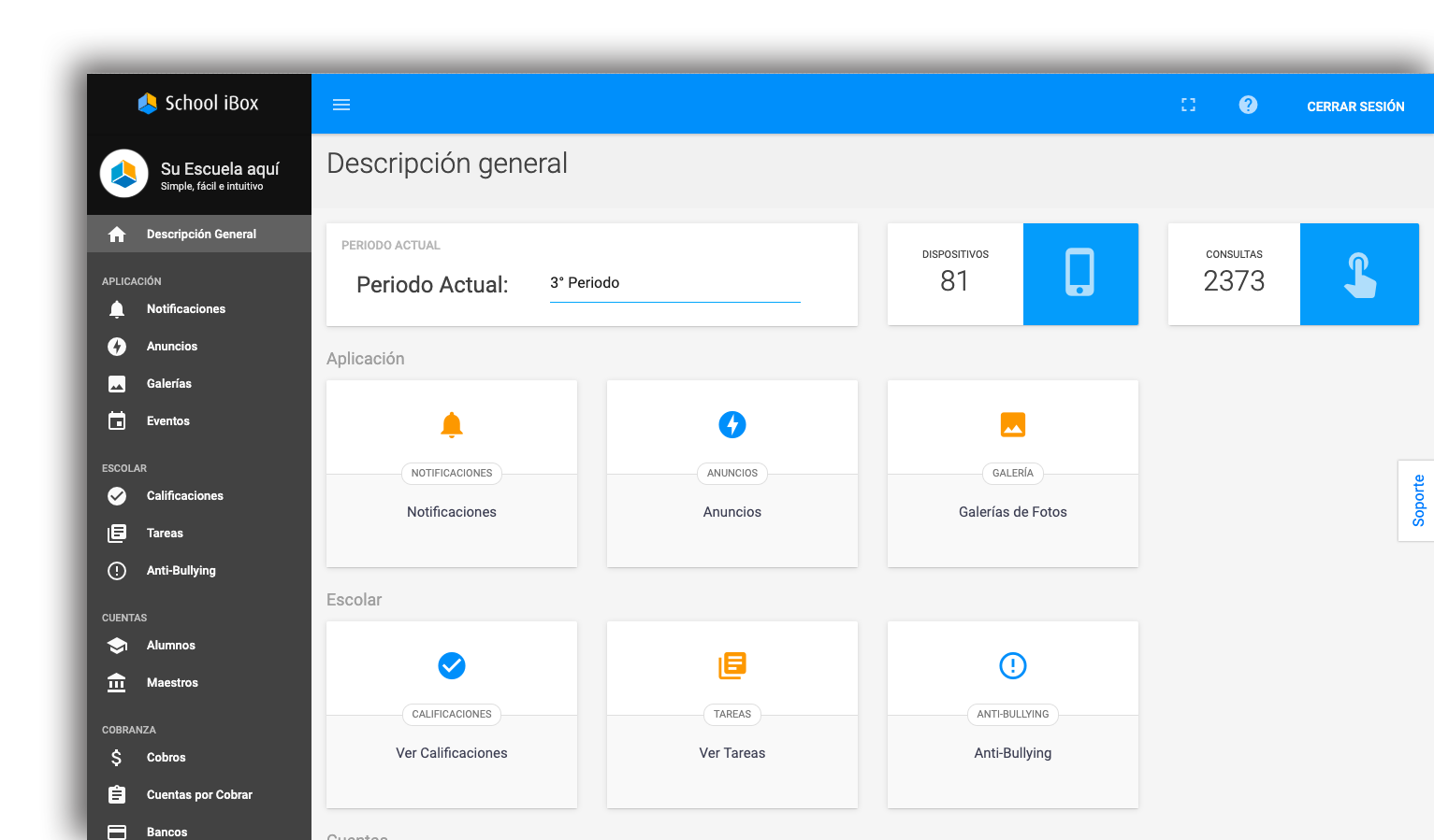 Administración | School iBox